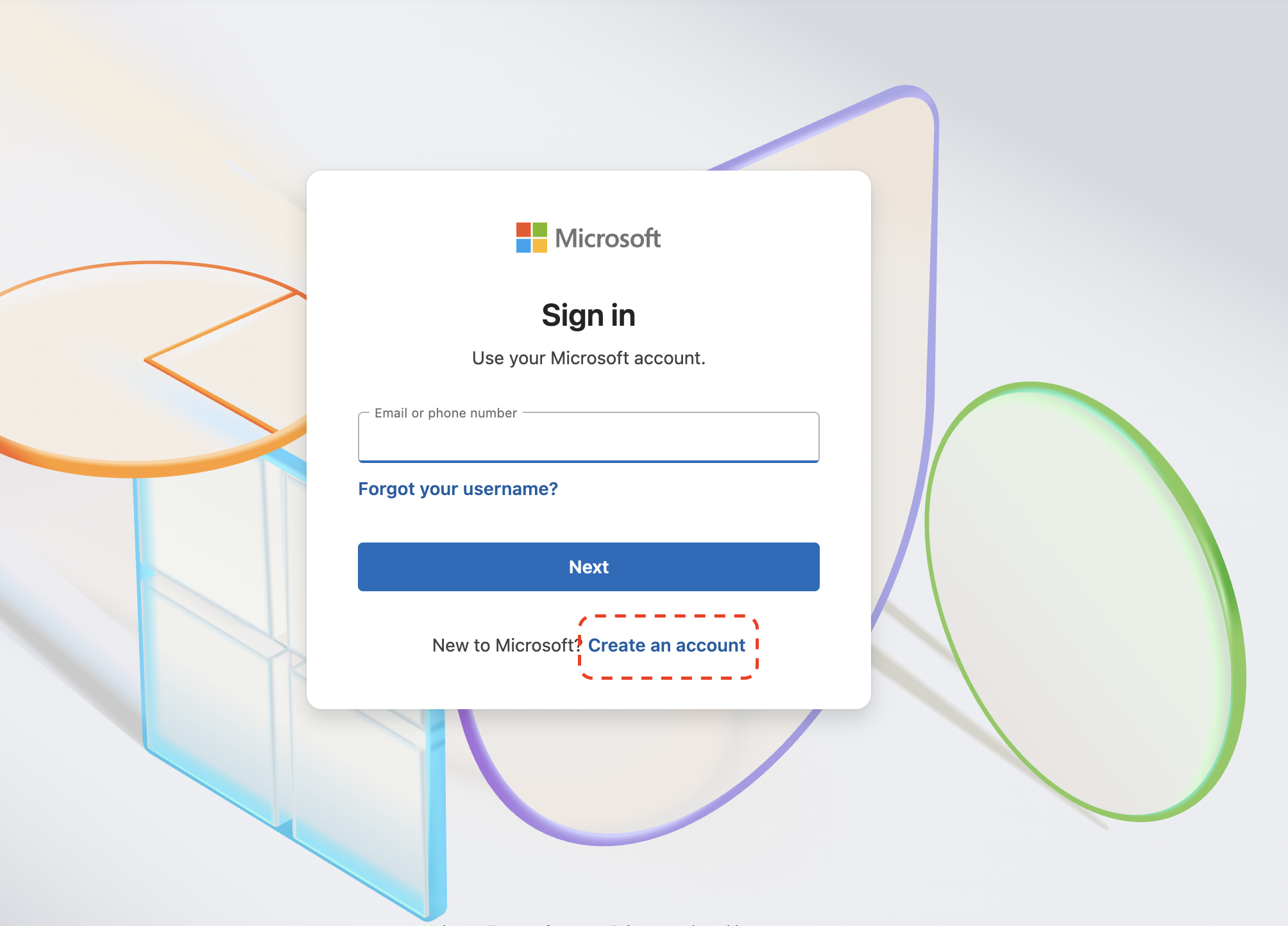 How to create a Microsoft Advertising account